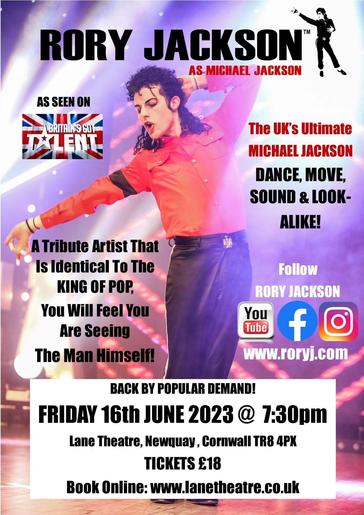 Rory Jackson - Lane Theatre